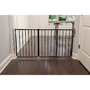 Cardinal Gates BX2 Baby Gate Extension - Fits Cardinal Gates Safety Gates - 21.75 Inch Wide Dog Gate Extension - Black