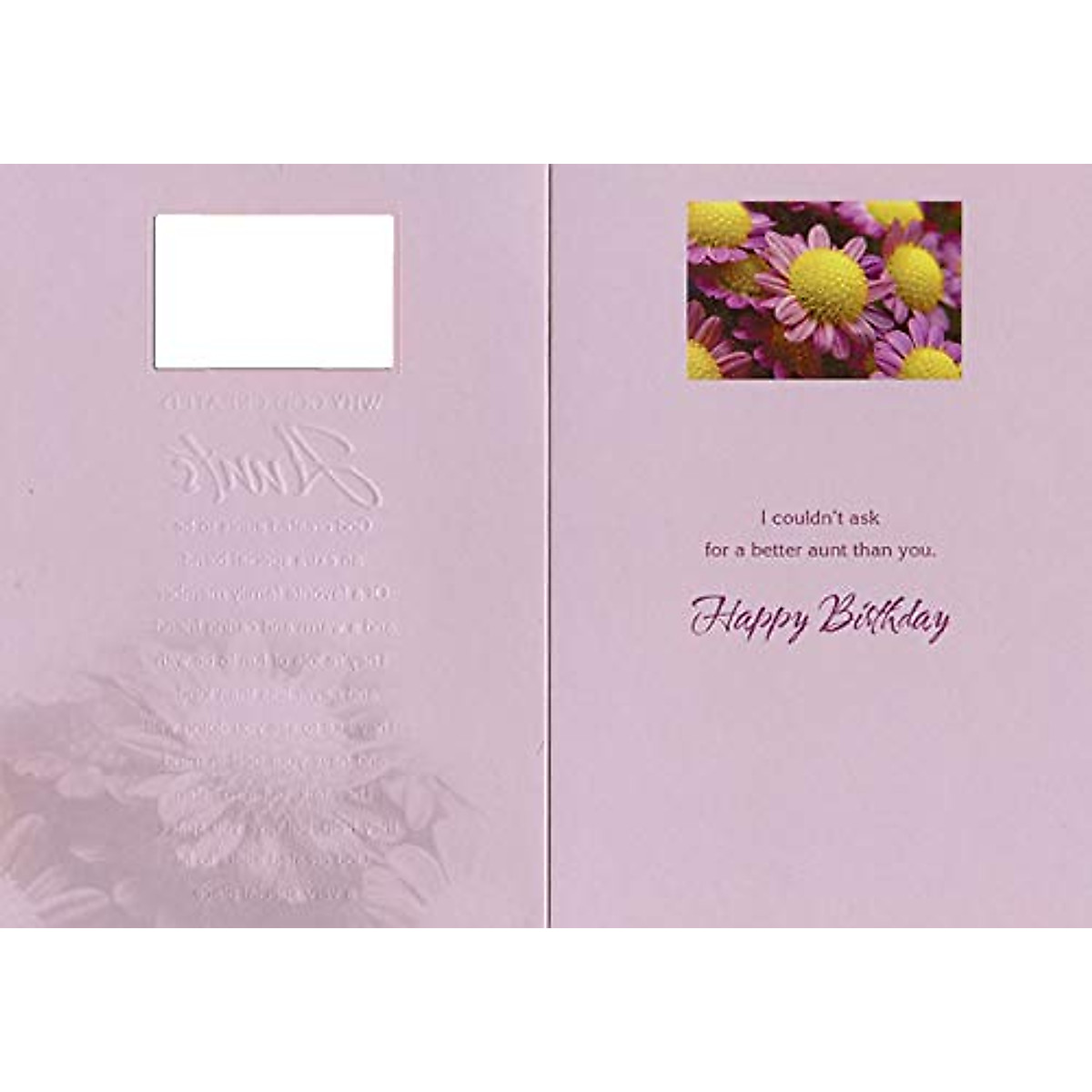Designer Greetings Why God Created Aunts Religious Birthday Card