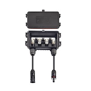 MagiDeal Solar Junction Box PV Connector with 3 Diodes for Solar Panel 100-180W 6A