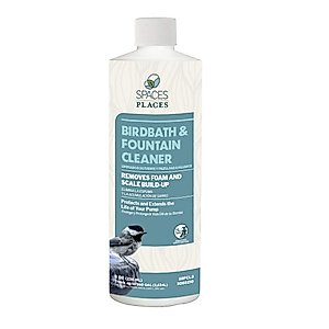 Spaces Places Bird Bath & Fountain Cleaner 8oz.