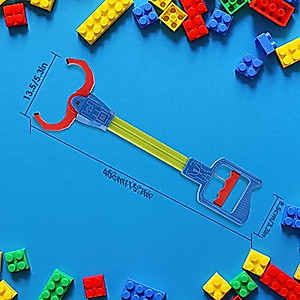 OhhGo Children Intelligence Toy Hand Claw Grabber Kids Grabbing Pick Up Toys Yellow