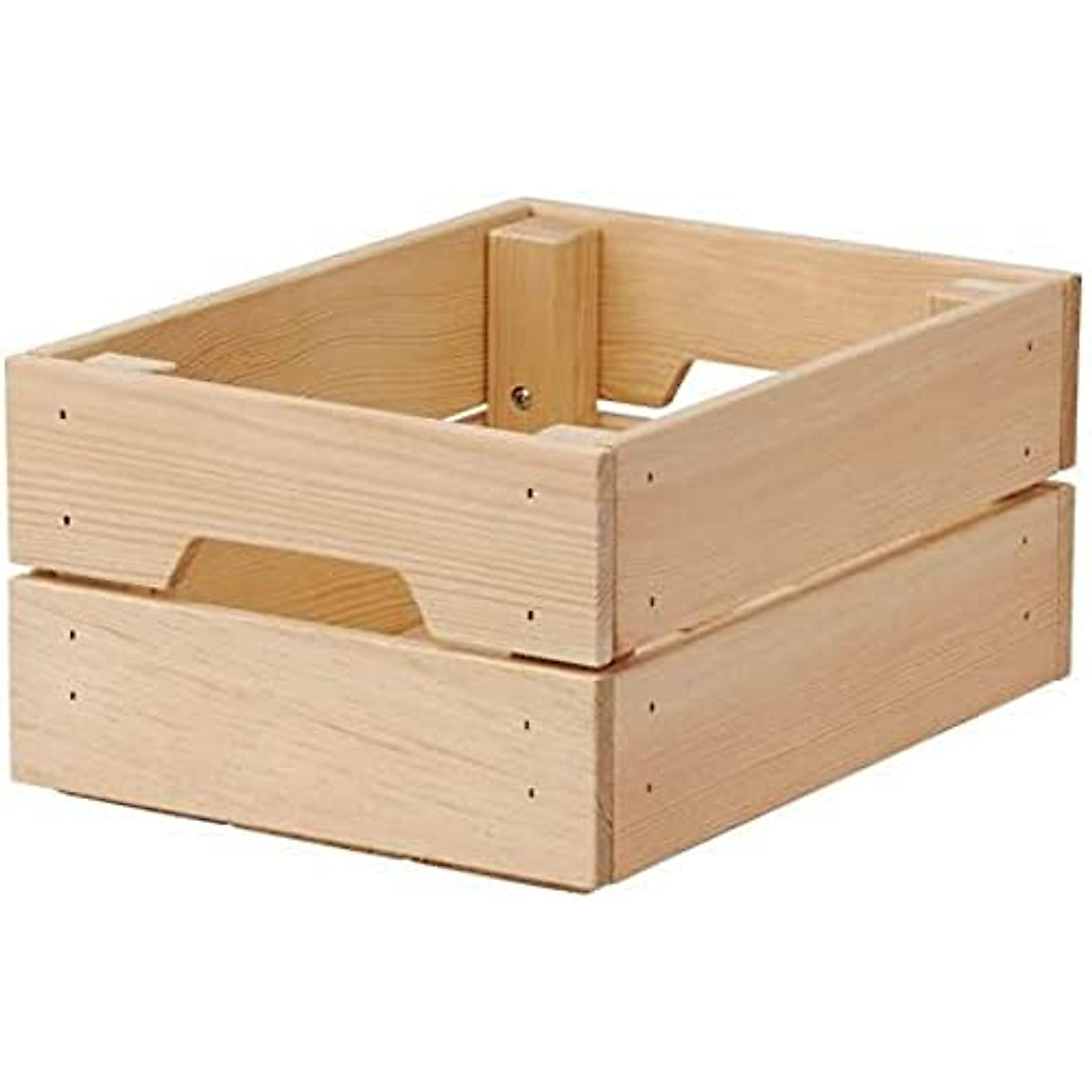 Ikea Knagglig Box, Pine, 9" x 12 1/4" x 6"