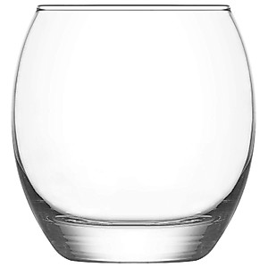 lav Highball Cocktail Glasses Set of 6 - Tall Drinking Glasses for Water, Cocktails, and Juice 17.25 oz - Modern Drinking Glasses for Home, Kitchen, Office - Clear Drinking Glasses