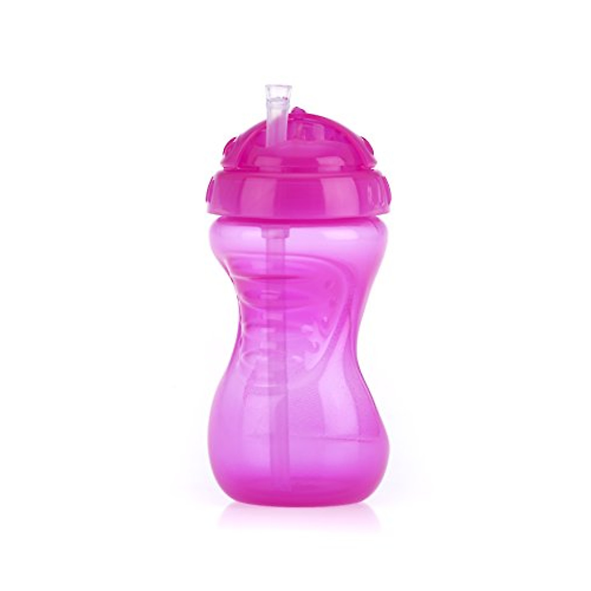 Nuby 1pk Twist N' Sip No Spill Straw Cup - Colors May Vary, One Size (Pack of 1)