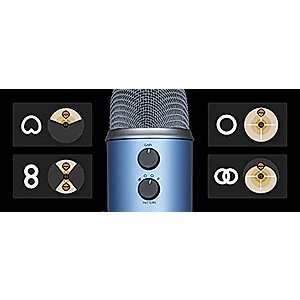 Blue Yeti USB Microphone for PC & Mac, Gaming, Podcast and Streaming Microphone, 10 Year Anniversary Edition with Custom Finish & Multiple Pickup Patterns