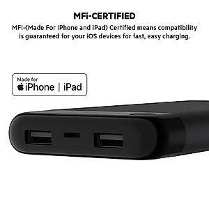 Belkin Boost Charge Power Bank 10K with Lightning Connector.