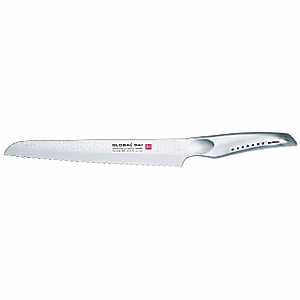 Global SAI-05, SAI Bread Knife, 9", Stainless Steel