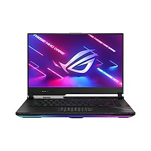 ASUS Rog Strix Scar G533Z 2023 Gaming Laptop 15.6" QHD IPS 240Hz 14-Core Intel i9-12900H 16GB DDR5 1TB SSD NVIDIA GeForce RTX 3070 Ti 8GB Thunderbolt 4 Wi-Fi 6E RGB Backlit Windows 10 Pro w/ONT USB