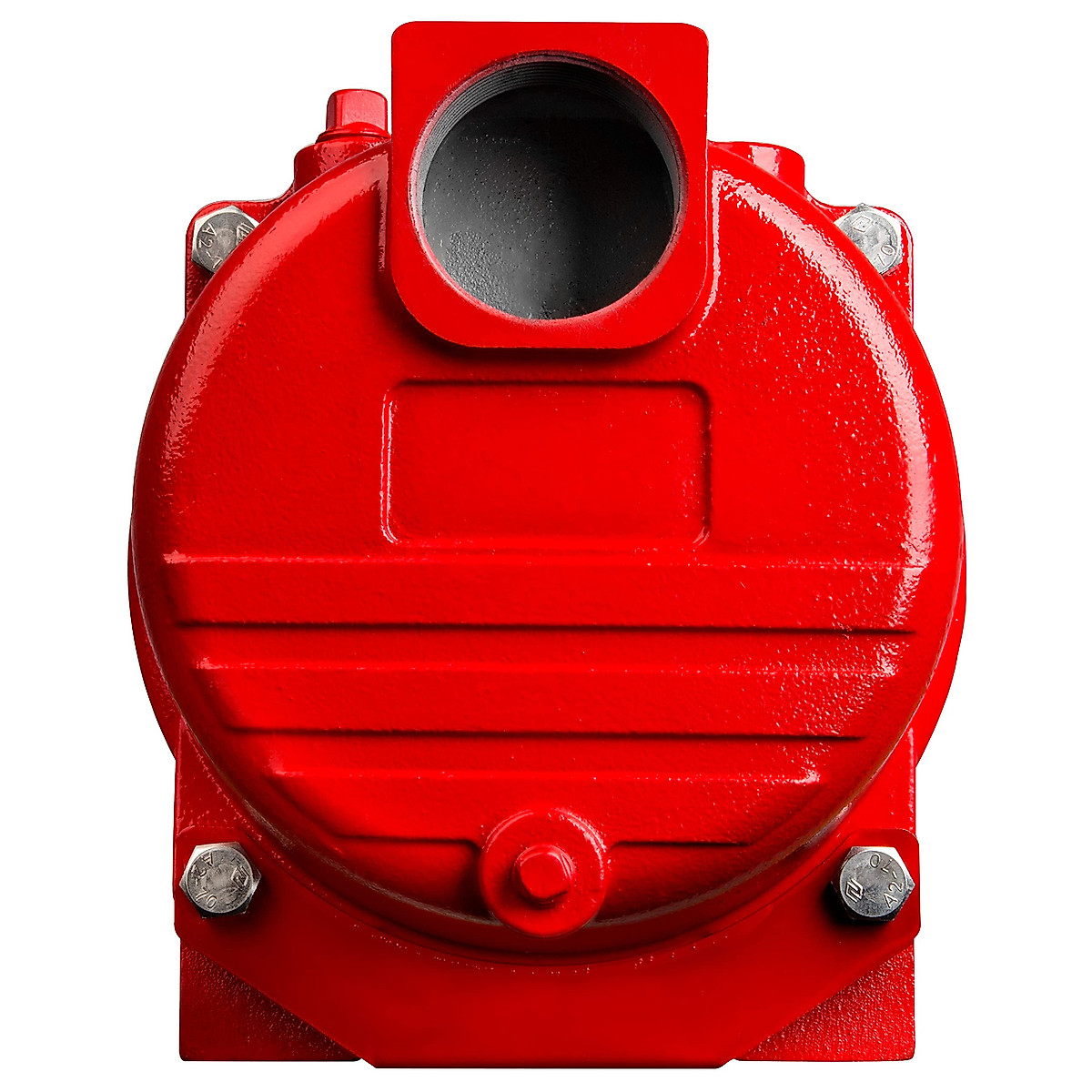 Red Lion RL-SPRK150 115/230 Volt, 1.5 HP, 71 GPM Cast Iron Sprinkler/Irrigation Pump with Thermoplastic Impeller, Red, 97101501