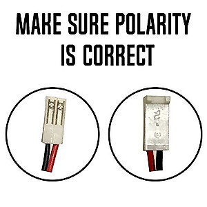 (2 Pack) Dual-Lite 93011385 Hubbell Battery Exit Sign Emergency Light Ni-CD Battery Pack Replacement 8.4v 2500mah