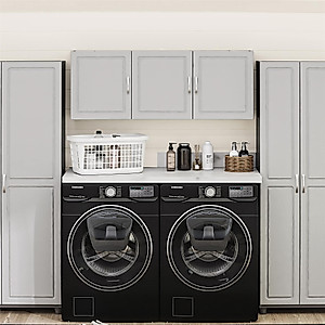 SystemBuild Kendall 54" Wall Cabinet in Gray