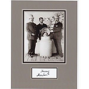 Kirkland Harry Houdini 8 X 10 Autograph Photo on Glossy Photo Paper