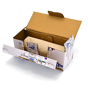 hBARSCI Handmade Beaker Wine Glass, Made of Lab Grade Borosilicate 3.3 Glass - 250mL Capacity, Dishwasher Safe - Pack of 2