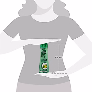 Nyle Dryness Hydration Shampoo (400ml)(13.52 Fluid ounces) with goodness of natural extracts of Aloevera, Tulsi, Amla and Green Tea