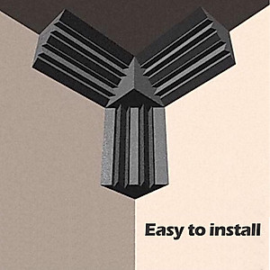 Bass Trap 7.8 x 7.8 x 7.8 Inchs, Bass Traps Acoustic Foam Corner, Acoustic Panels Sound Absorbing