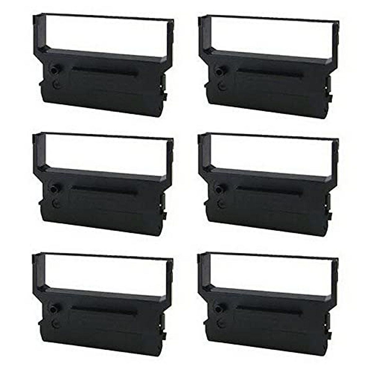 SuppliesMAX Compatible Replacement for CIGR0167 Black/Red P.O.S. Printer Ribbons (6/PK) - Replacement to Citizen IR-61B/R