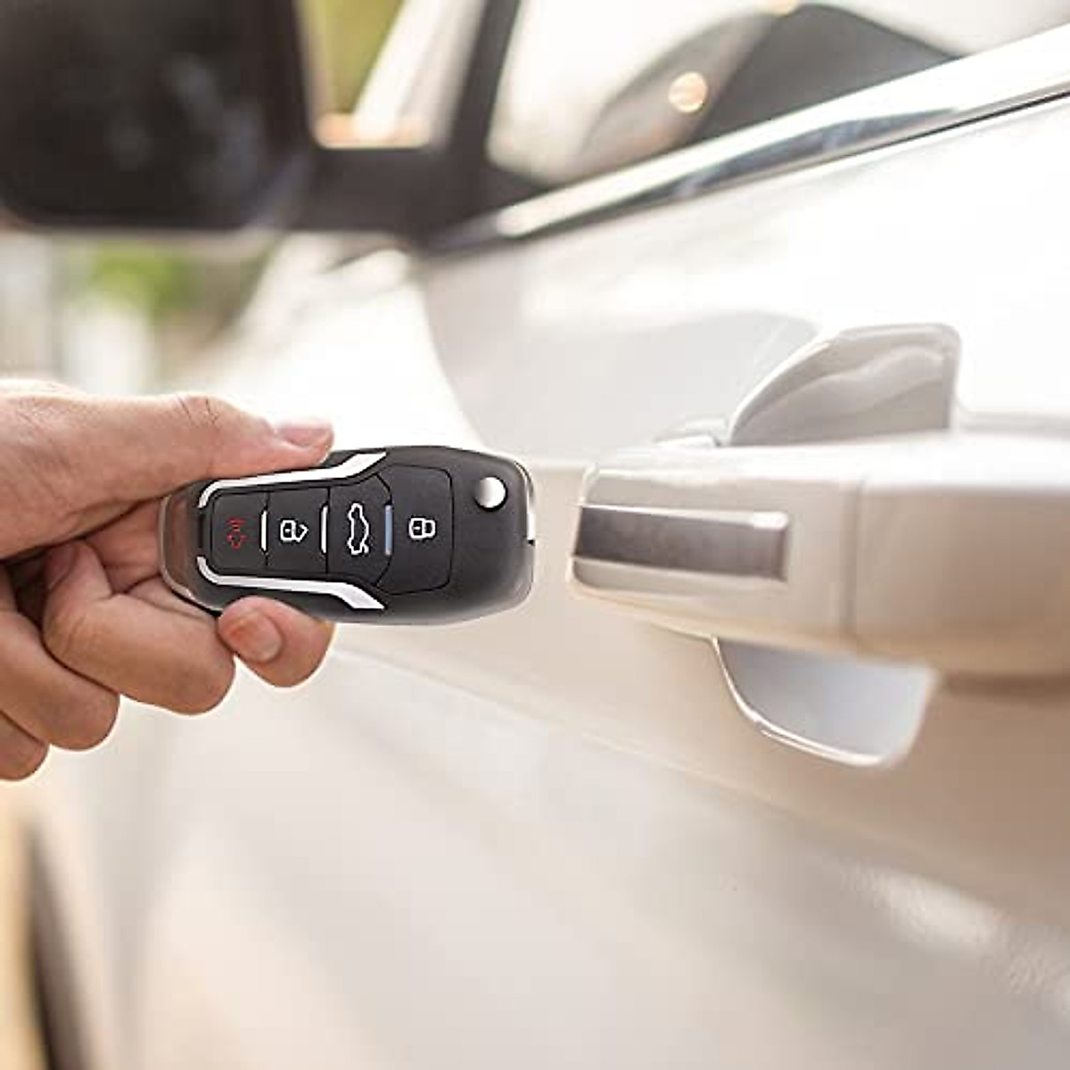 Keymall Upgraded Key Fob Keyless Entry Remote Control for Nissan Altima 350Z Armada Maxima Quest Sentra/Infiniti EX35 FX35 FX45 G35 I35 Q45 QX56 FCC ID KBRASTU15, CWTWB1U758, CWTWB1U821