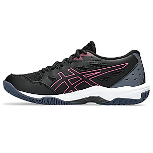 ASICS Women's Gel-Rocket 11 Shoes, 6.5, Black/White