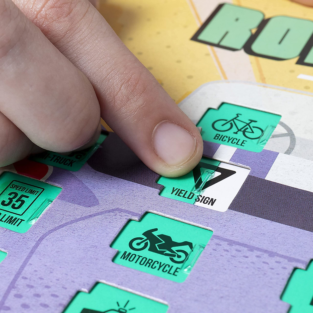 Imagination Generation Road Trip Bingo - Road Trip Travelling Bingo Game for Families on Road Trips and Vacations - 4 Compact Bingo Boards for Easy Travel