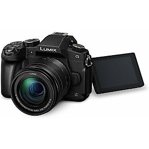 Panasonic DMC-G85MK LUMIX G85 Mirrorless 4K Camera with LUMIX G Vario 12-60mm F3.5-5.6 Lens Bundle w/Deco Gear Backpack + Photo Video LED + Filter Kit + Tripod + 64GB + Software & Accessories