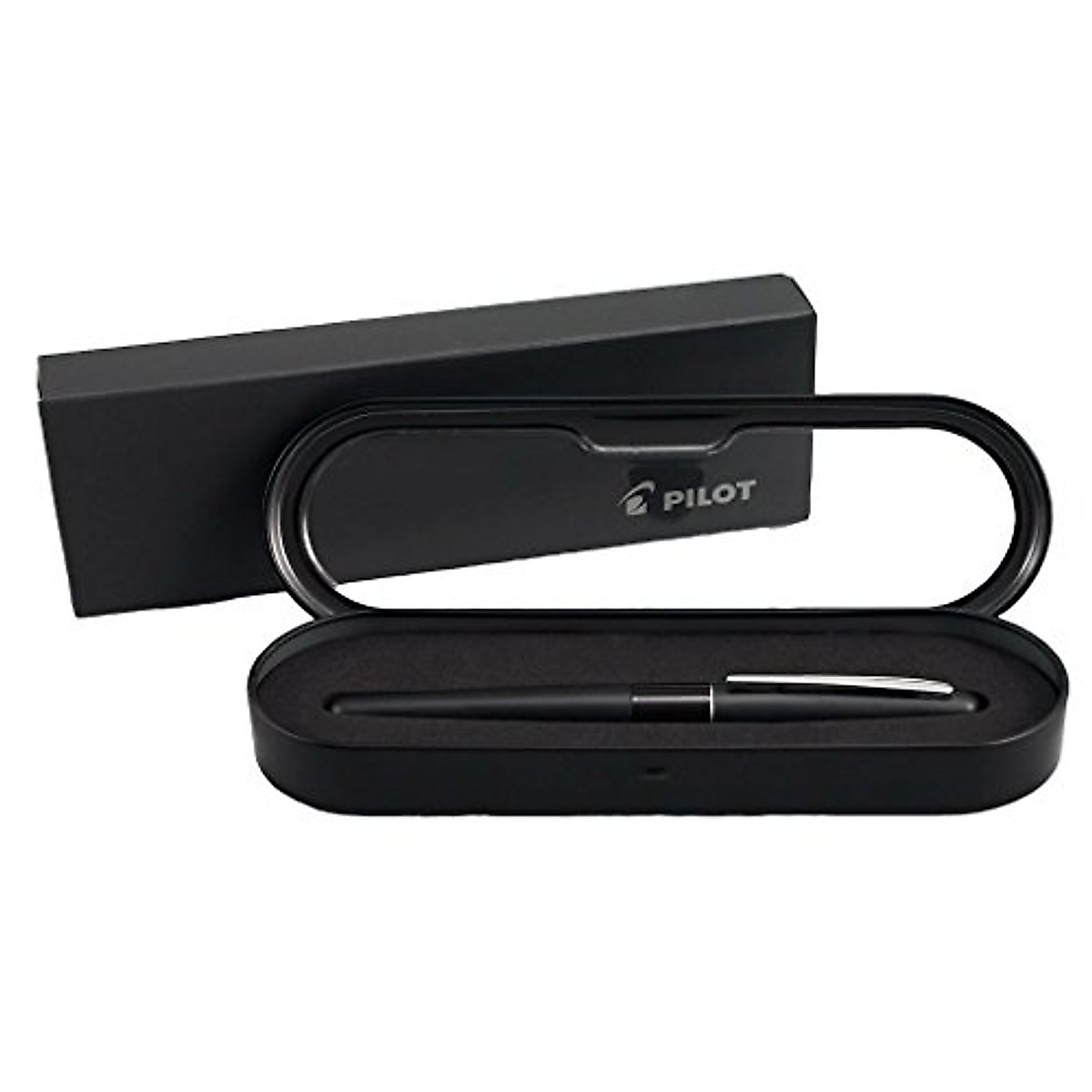 PILOT Engraved Metropolitan Pen - Personalized with Your Name (Fountain Fine Nib, Black)