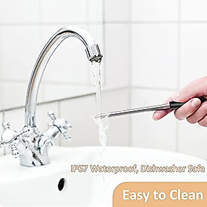 Wireless Meat Thermometer, Smart Bluetooth Meat Thermometer with 165ft Wireless Range, Food Thermometer for Grill, Oven, BBQ, Kitchen, Smoker, Air Fryer, Rotisserie (1 Probe)