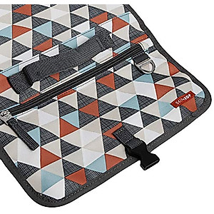 Skip Hop Portable Baby Changing Pad, Pronto, Triangles