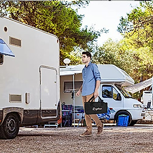 Rophor Camper Leveler 2 Packs, New Version Ramps Kit for Travel Trailer, Up to 35,000 lbs, Non-Slip Design, Faster and Easier Than RV Leveling Blocks