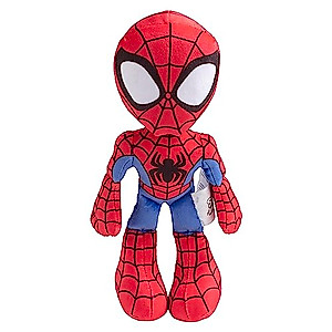 Marvel Spidey & His Amazing Friends 8" Plush 3-Pack Set - Spiderman, Miles Morales & Gwen Stacy - Officially Licensed - Stuffed Animal Toy Figure - Gift for Kids, Boys & Girls - 8 Inches
