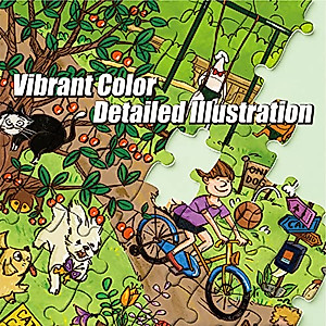 Antelope - 1000 Piece Puzzle for Adults, Dog Park Jigsaw Puzzles 1000 Pieces - 1000 Pieces High Resolution, Matte Finish, Smooth Edging, No Dust Leisure Animal Puzzle