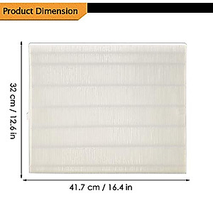 Smilyan 2 Sets 116130 Filter H Replacement for Winix 5500-2 Air Purifier, Includes 2 Pack Ture HEPA Filters + 2 Pack Activated Carbon Pre-Filters