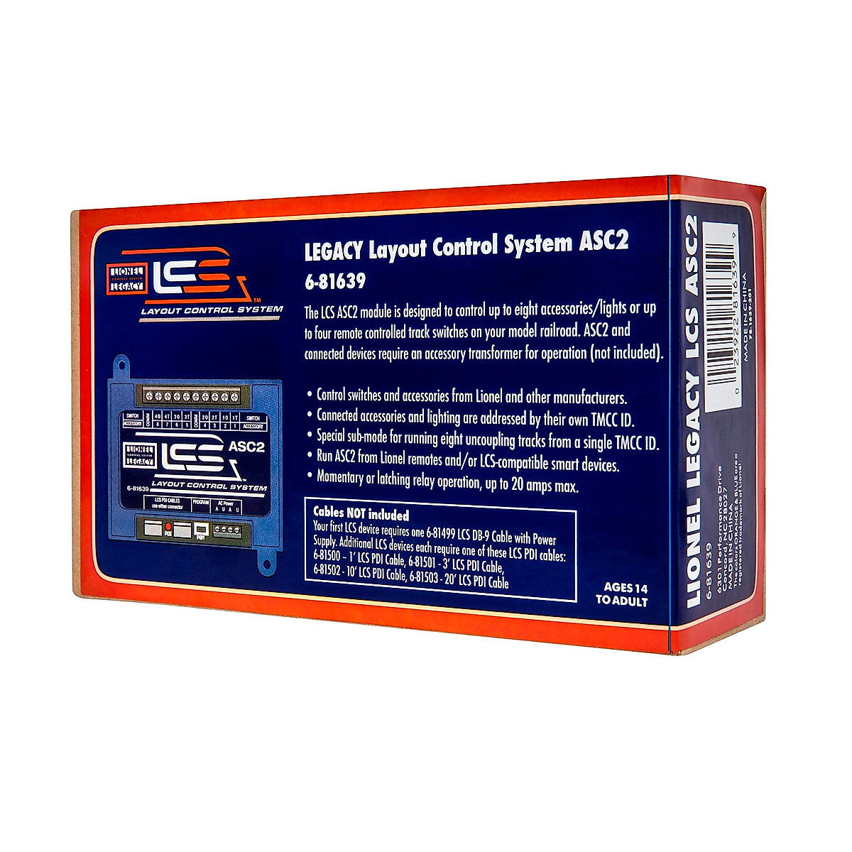 LCS Accessory Switch Controller 2 (ASC2)