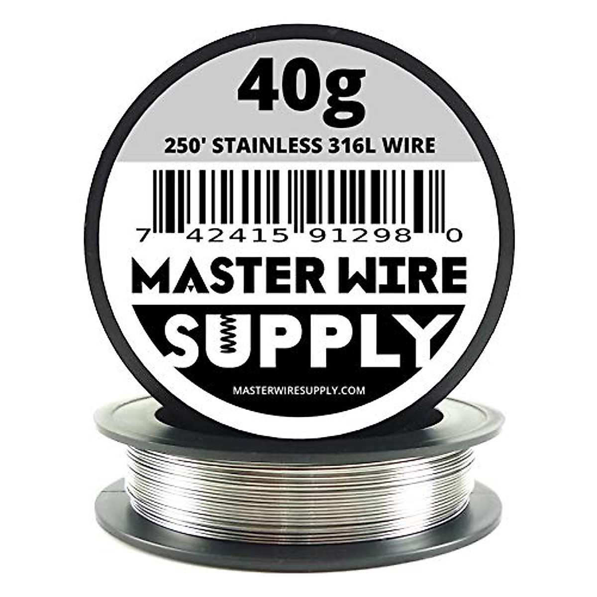 Stainless Steel 316L - 250' - 40 Gauge Wire