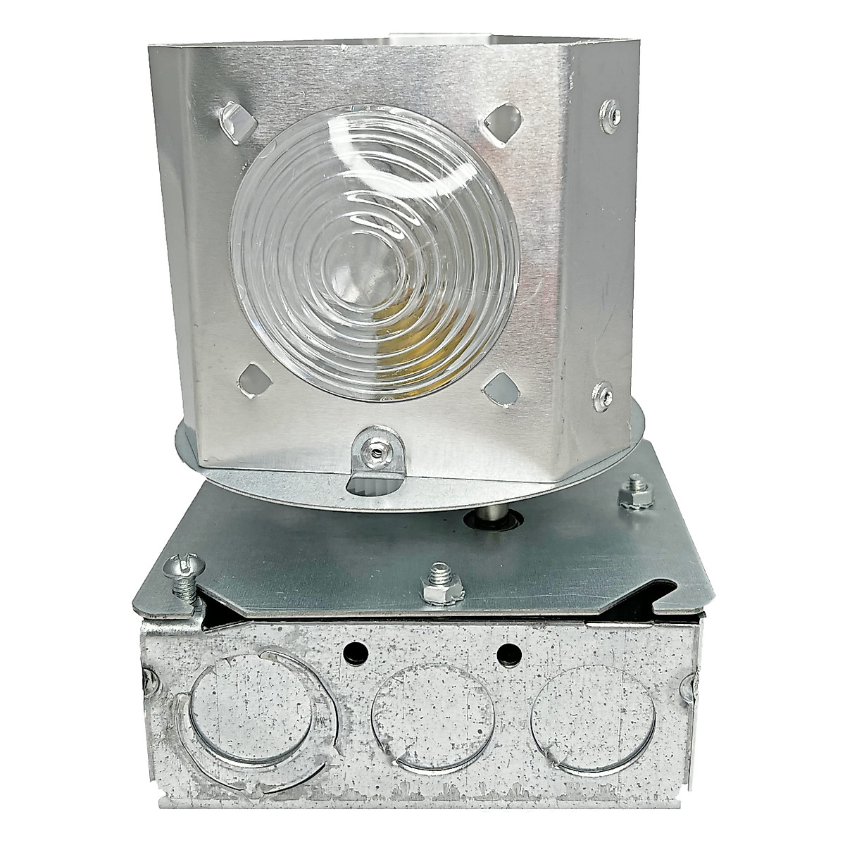 DutchCrafters Rotating Light Kit, Revolving Lighthouse Beacon Light, 36RPM, 120v Wired Lighting, Fits 3' - 12' Decorative Amish Lighthouse