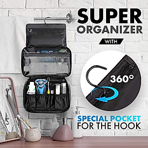 VASCO Hanging Toiletry Bag for Men And Women – Water-Resistant Travel Organizer