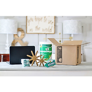 Duck 299002 Brand EZ Start Packaging Tape Clear, 60 Yards/Roll (Single) (Pack of 2)