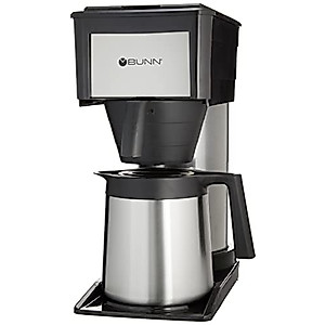 BUNN BT BT Speed Brew 10-Cup Thermal Carafe Home Coffee Brewer, Black