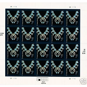 Monond Navajo Jewelry 20 x 2 cent US POSTAGE stamps NEW by USPS