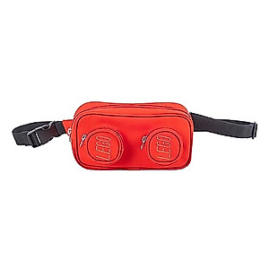 LEGO BRICK HIP PACK, Red
