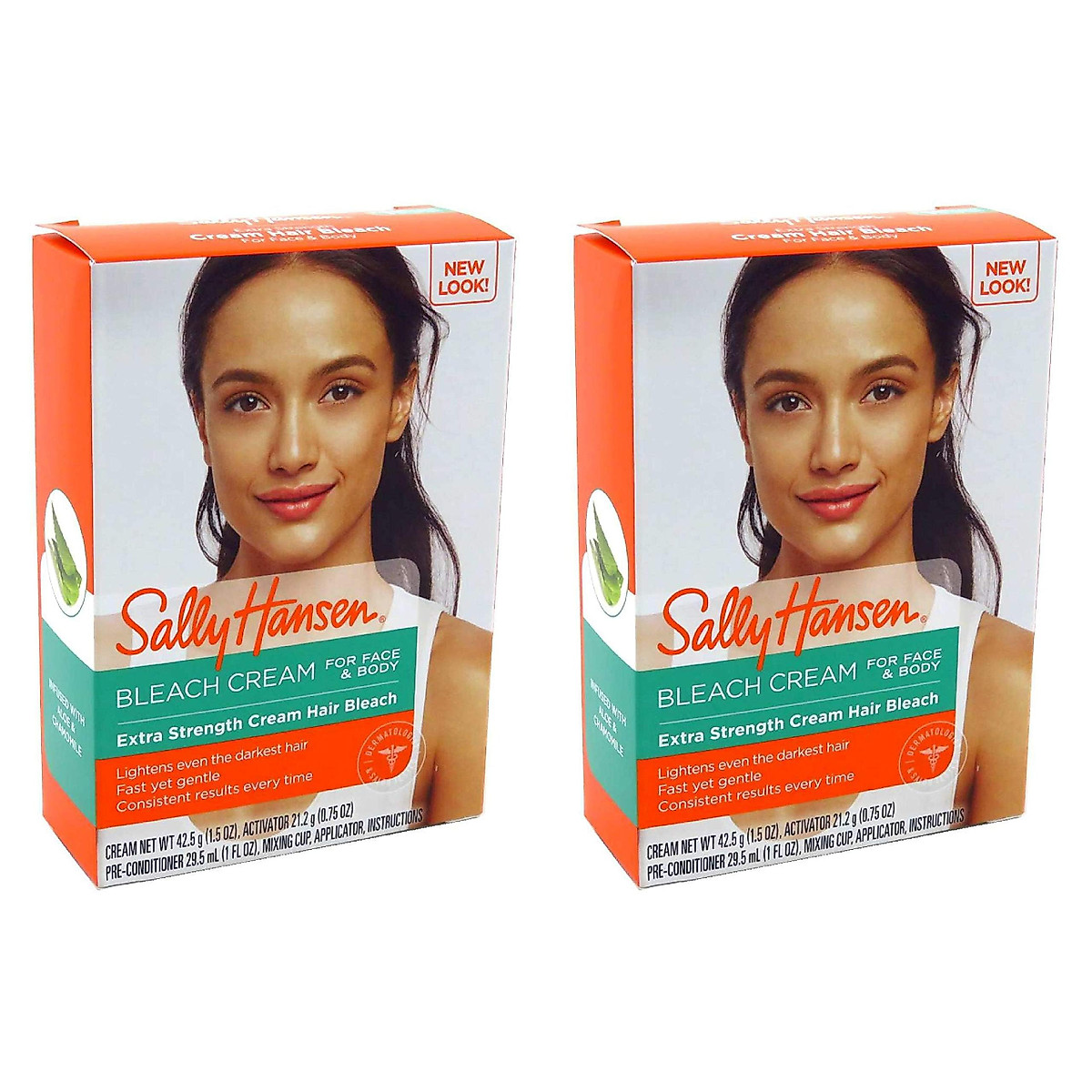 Sally Hansen Creme Bleach Xtra Strength Face & Body (2 Pack)