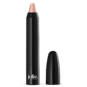 Jolie Eyebrow Perfecting Brightener & Highlighter, Creamy Self Sharpening Crayon Stick, Satin Finish (Champagne Pink)