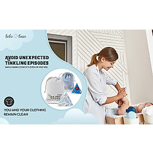 Pee Pee Teepee Soccer with LAUNDRY bag 5 pieces baby boy pee shield babyboy essentials peepeeeteepee baby boy teepee pee shield pee covers