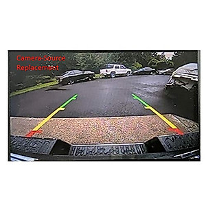 Plug-Play Upgraded Replacement Camera, Fits 2016-2018 Sierra, Silverado, HD-Power Locking Tailgate