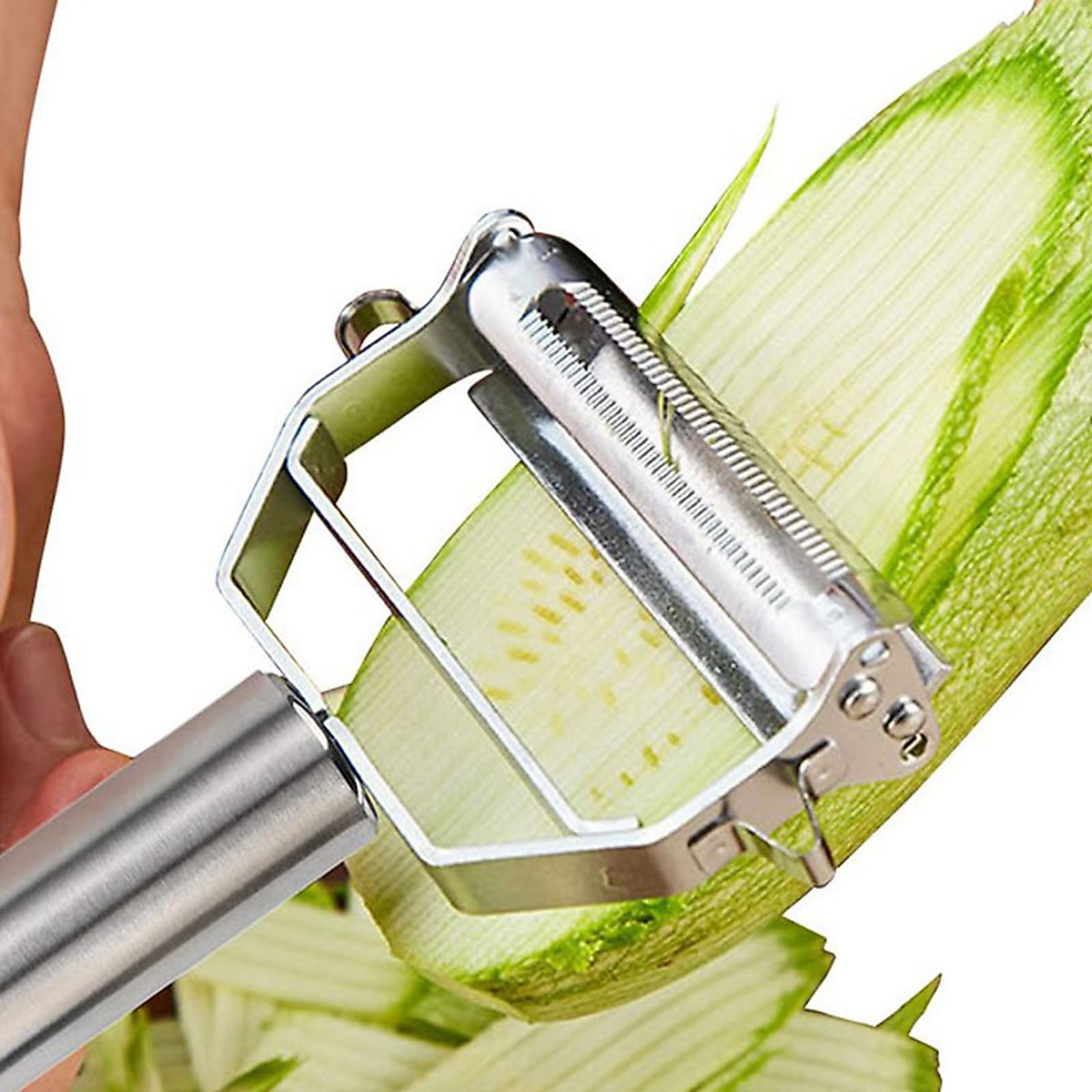 For Creative 2 In 1 Vegetable & Fruit Peeler Stainless Steel Potato Grater Melon Planer Kitchen Peeling Tool Ultra For S Fruit Peeler Tool For Kitchen