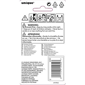 Unique Vibrant Rainbow Border Number 5" Birthday Candle - Multicolored & Eye-Catching Design - Perfect for Unforgettable Birthday Celebrations