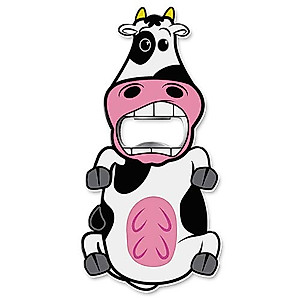 Big Bite Cow bottle opener magnet