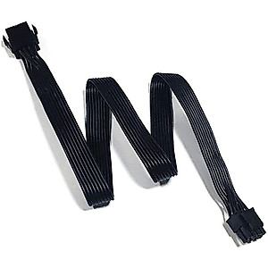 TeamProfitcom ATX CPU 8 Pin Power Extension Cable CPU 8 Pin Female to 8(4+4) Pin Male EPS-12V Extension Cable for Motherboard 32 Inches