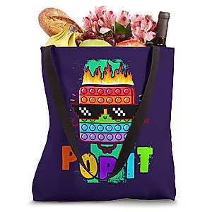 Pop It Rainbow Fidget Toy for Kids Tote Bag