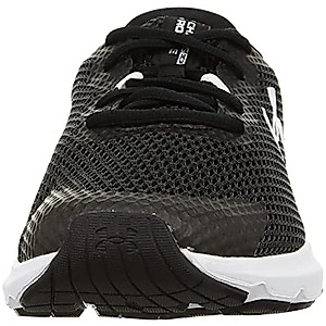 Under Armour Men's Charged Rogue 3 4E Running Shoe, (002) Black/Mod Gray/White, 8