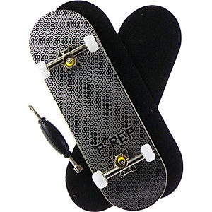 P-REP Starter Complete Wooden Fingerboard 30mm - White Logo